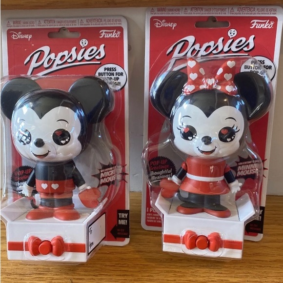 Funko | Toys | Funko Popsies Disney Valentines Day Mickey Mouse Minnie ...